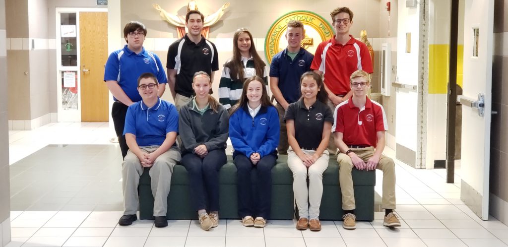 “Students of the Month” for October 2019 | Providence Catholic High School
