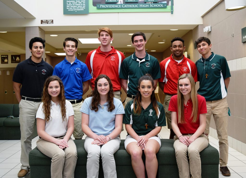 April Students of the Month | Providence Catholic High School