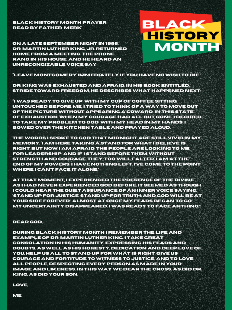 Black History Month at Providence Catholic | Providence Catholic High ...