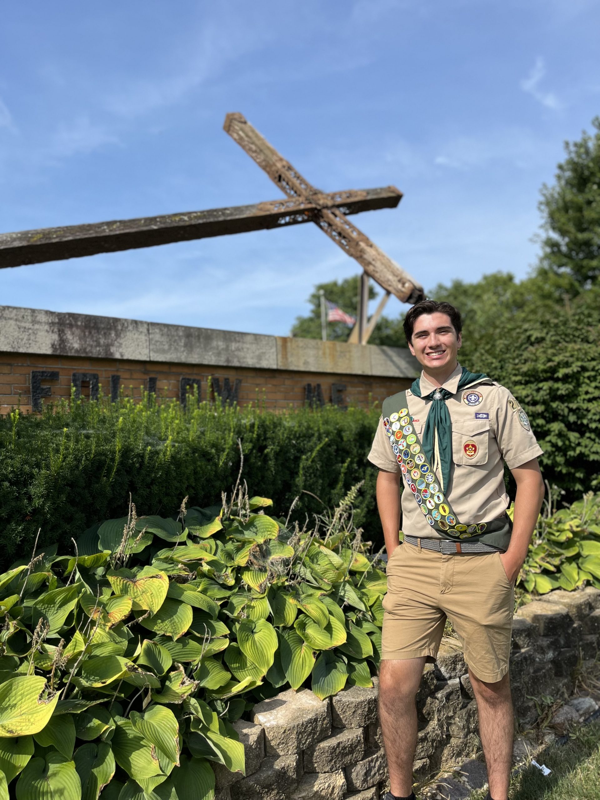 Senior Ryan Gade Raises Funds to Restore Iconic "Follow Me" Cross at ...