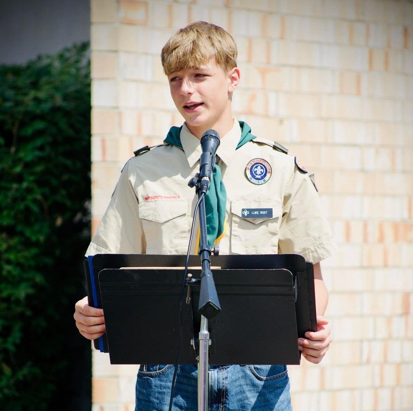 Freshman Luke Rost Creates Eagle Scout Project for Community ...