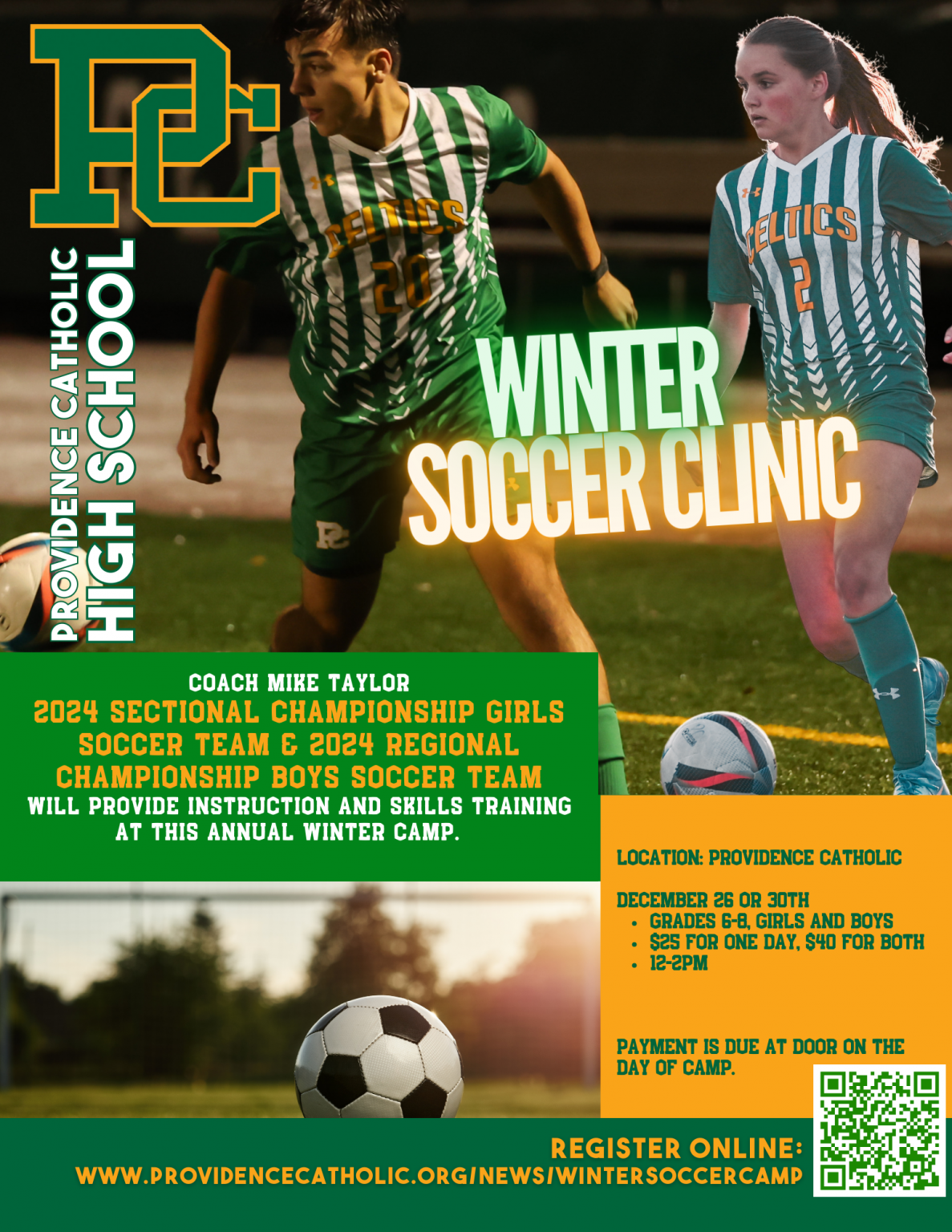 Providence Soccer to Host Winter Soccer Camp for Junior High Students ... Providence Soccer to Host Winter Soccer Camp for Junior High Students ...