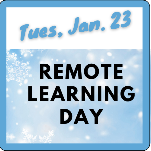 Tuesday Jan. 23: Remote Learning Day | Providence Catholic High School